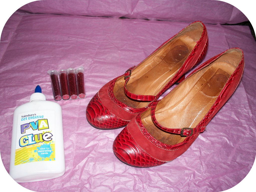 SW Craft Club: Upcycle Shoes: Twinkle Toes Tutorial no.2