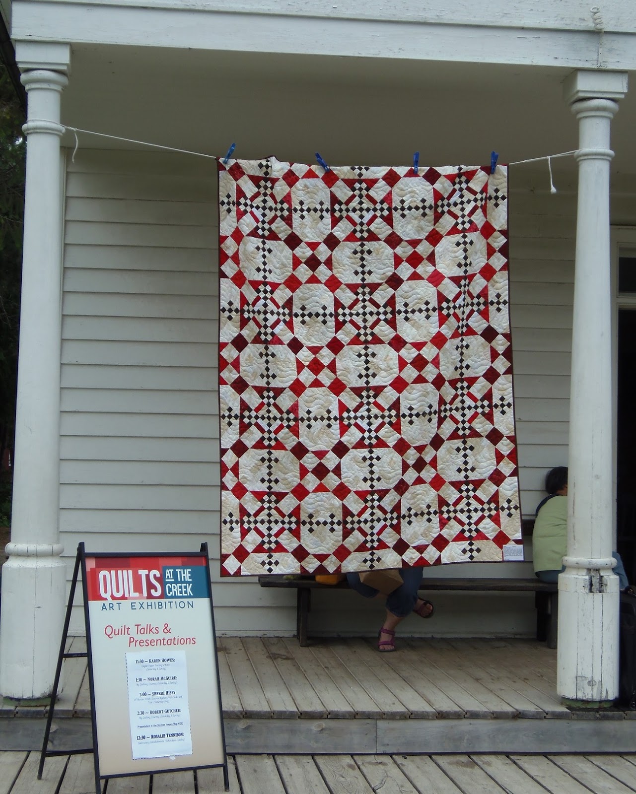 Faeries and Fibres: Quilts at the Creek - Pioneer Spirit