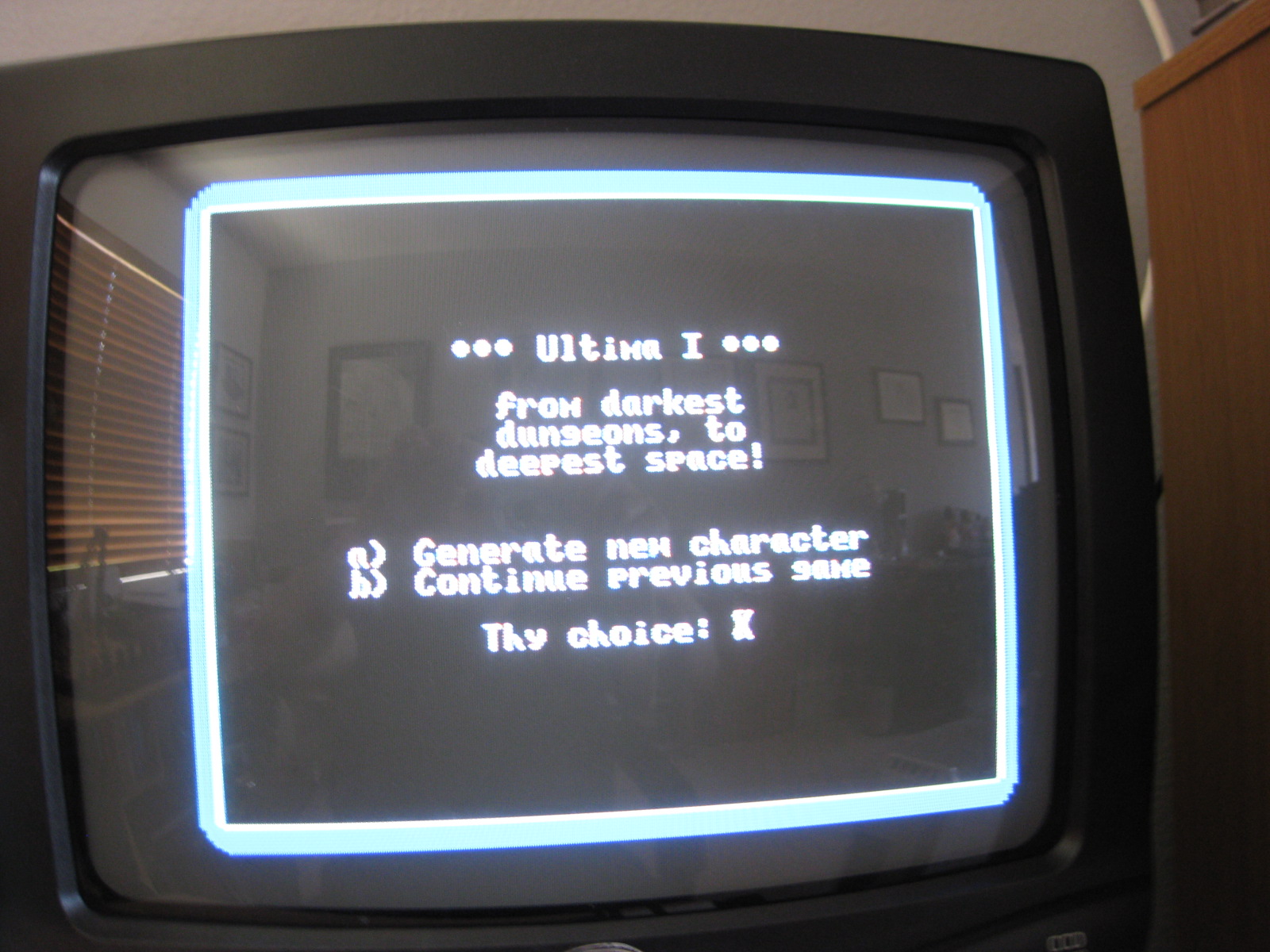 Ultima 1 Revisited: Ultima 1, where it all started!