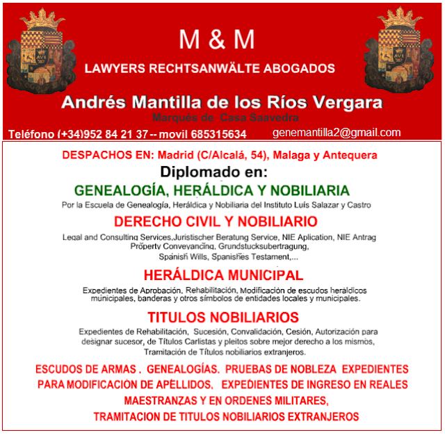ASESORÍA JURIDICA NOBILIARIA ANDRÉS MANTILLA DE LOS RÍOS: Abogado ...