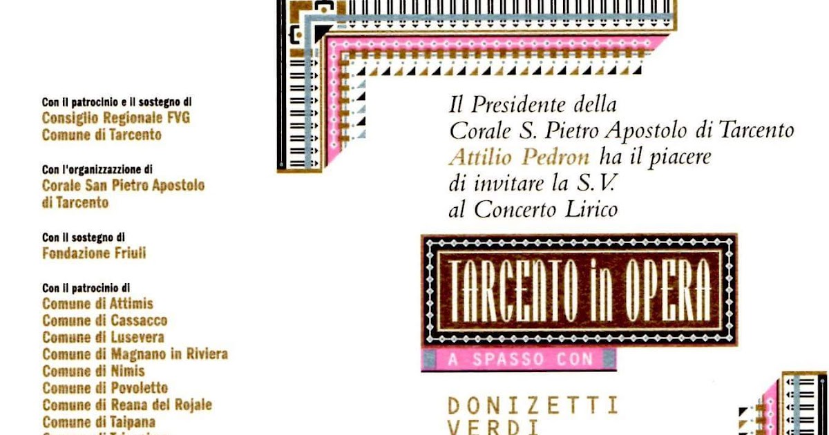 Giulia Della Peruta: TARCENTO IN OPERA