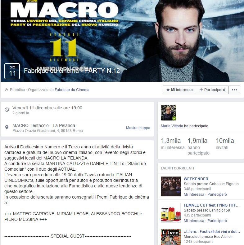 SALA D'ATTESA 1: Maria Vittoria Barrella al Maria Vittoria ...