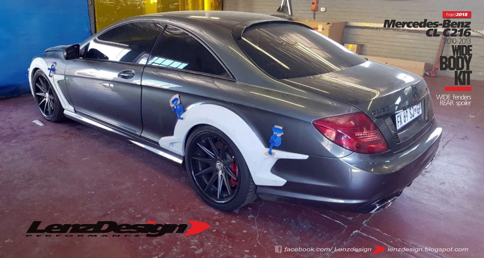 Mercedes-Benz CL 63 AMG C216 Lenzdesign Bodykit 2006-2014