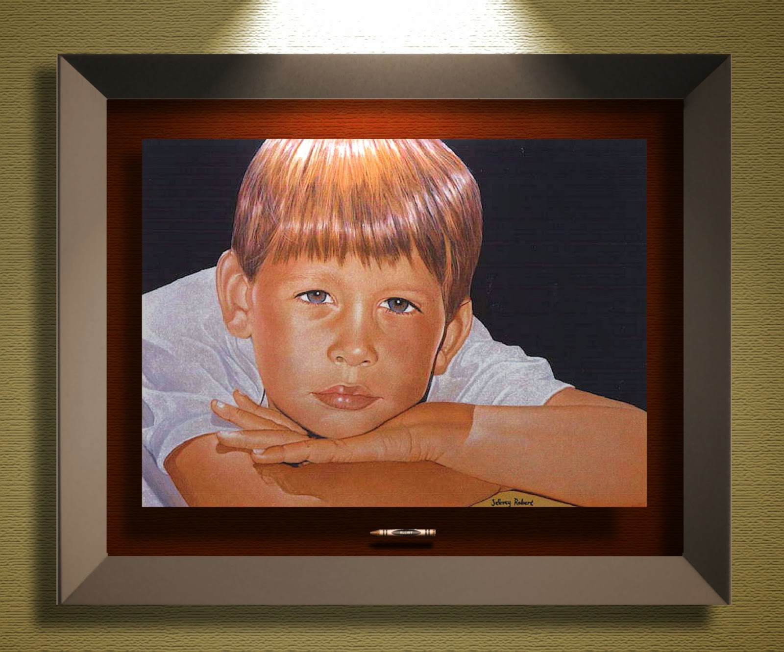 Jeffrey Robert The Crayon Artist®: JEFFREY ROBERT PORTRAITS OF CHILDREN ...