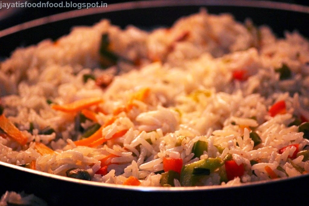 Jayati's Food Journey - Enjoy!!!: Bengali Style Veg Fried Rice