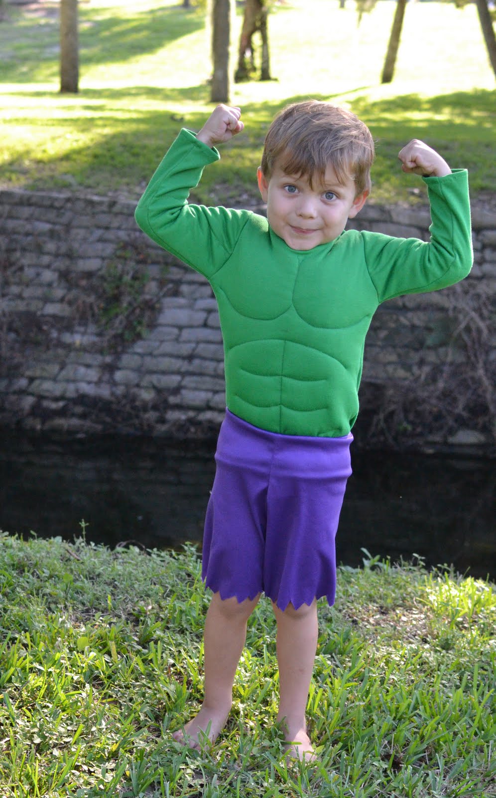 Hulk Costume For Kids