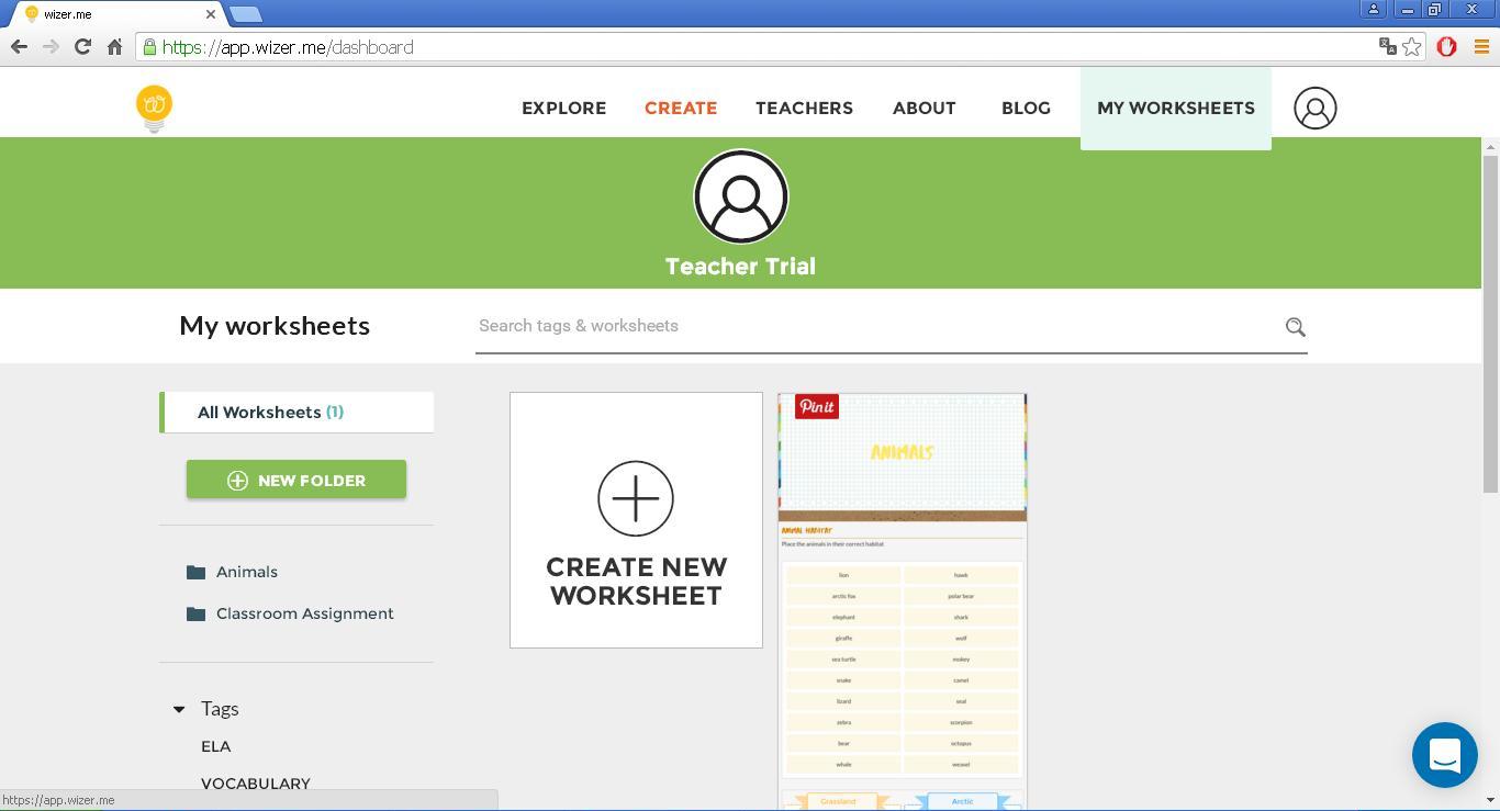 ICT - Assignment #4: How to use Wizer.me