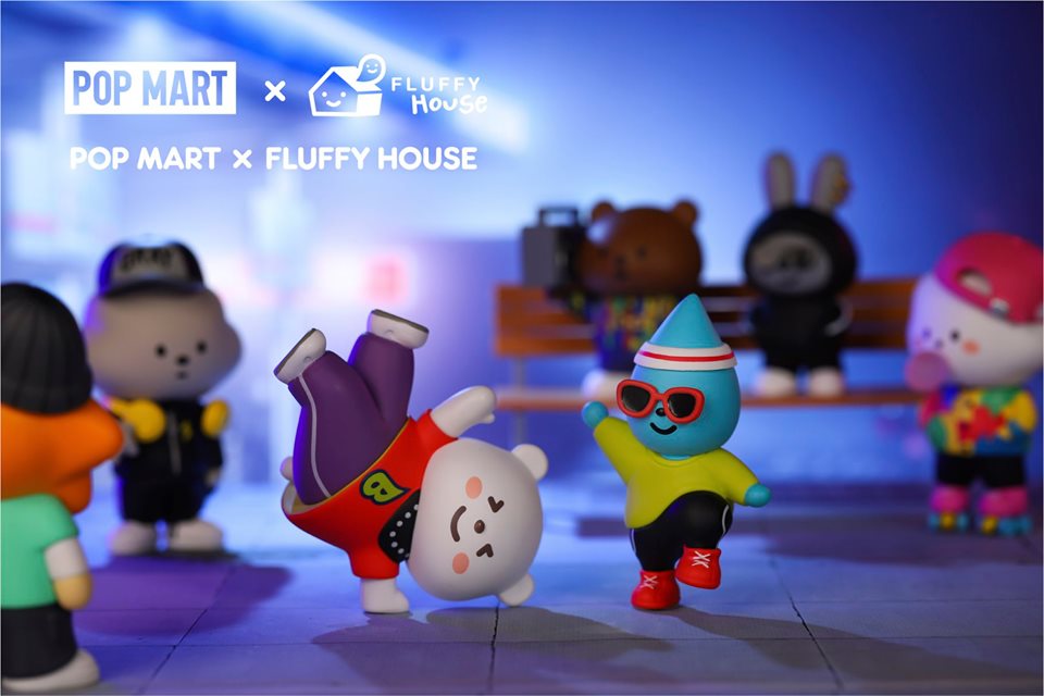 "FLUFFY in da HOUSE" New Blind Box Series by FluffyHouse x POPMART