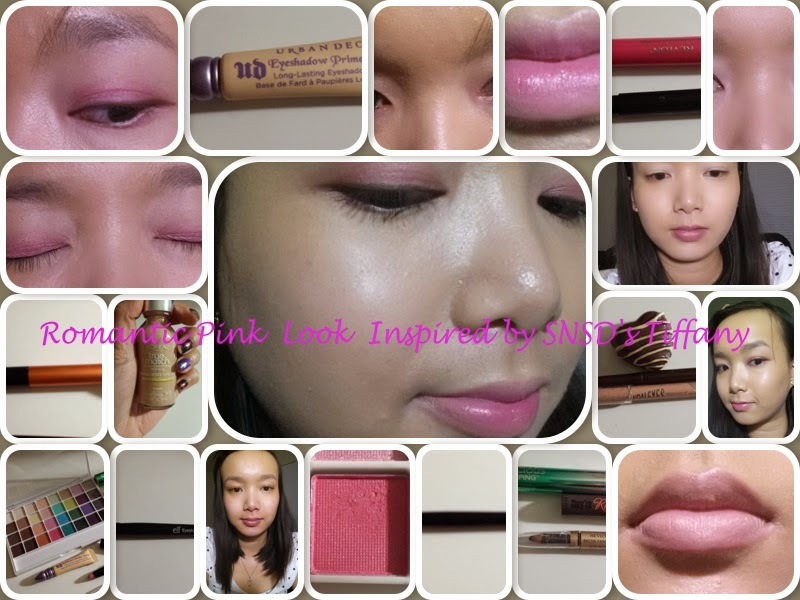 FOTD | ♡Romantic Look Inspired by SNSD's Tiffany ♡ - Makeup with a Heart
