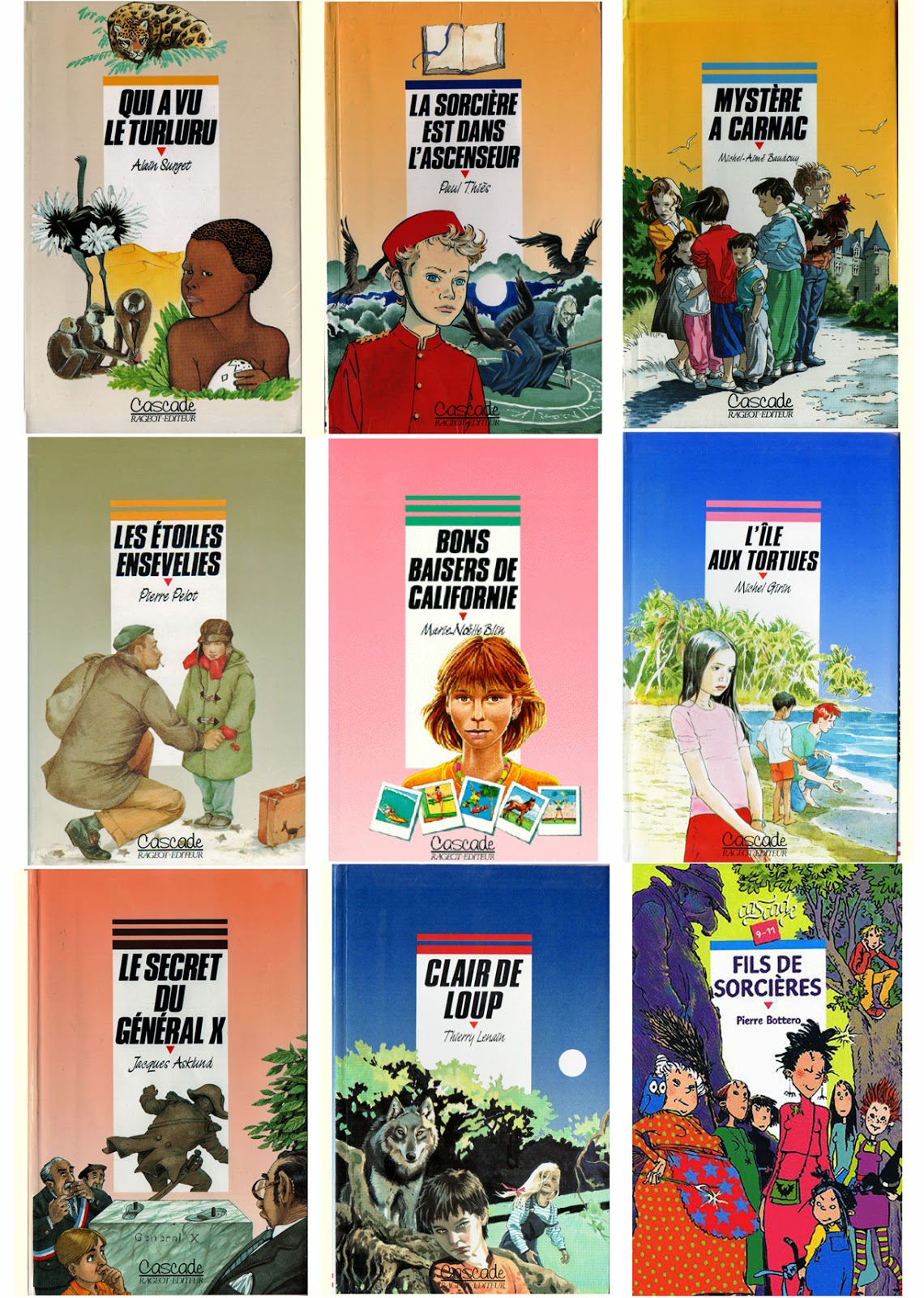 Eclectisme: "Cascade", une collection des éditions Rageot (1)