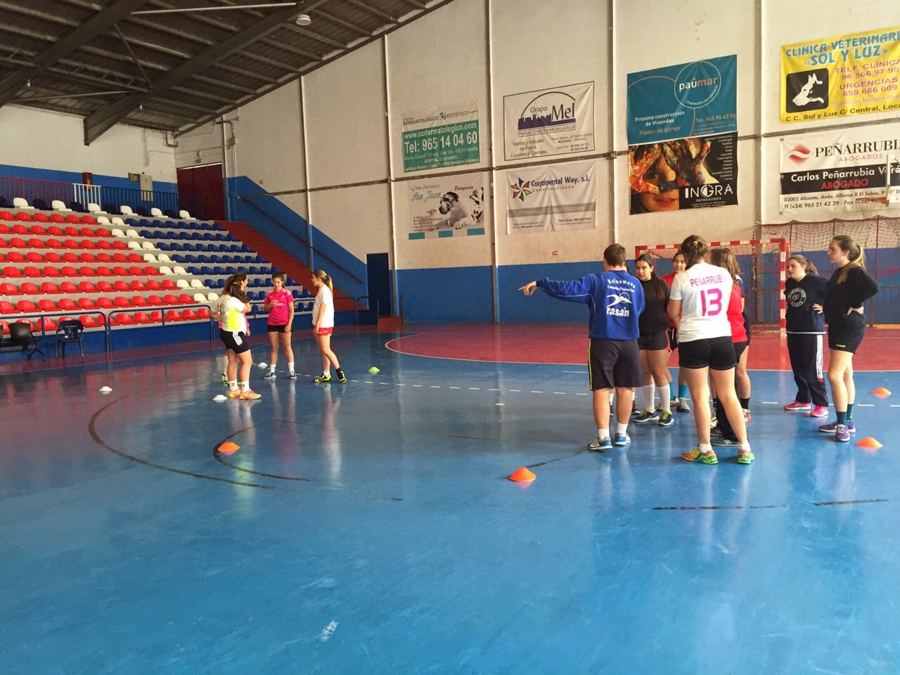 Initiation Handball: Handball training