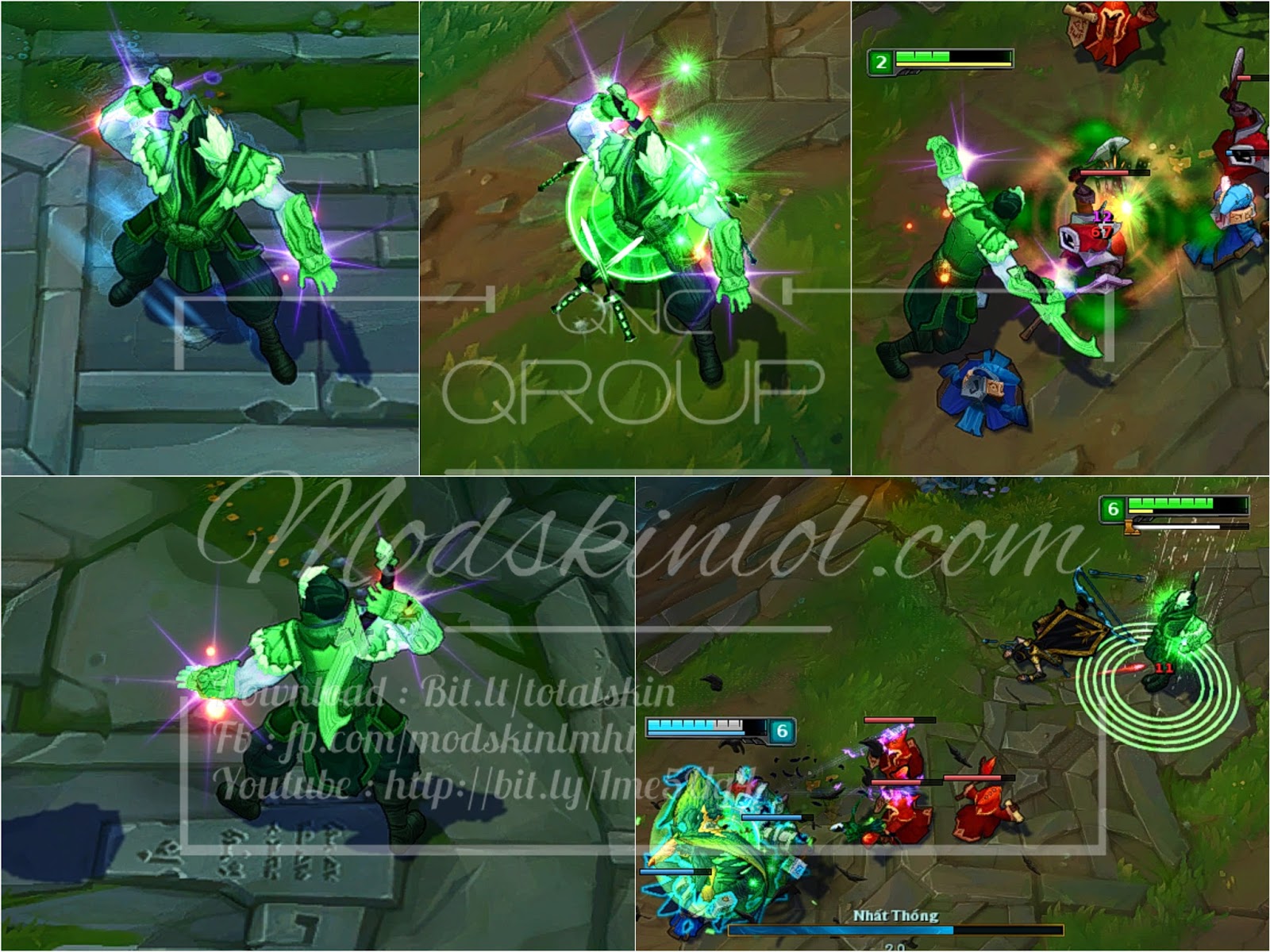 mod skin lol: [Mod Skin] Shen Lục Bảo