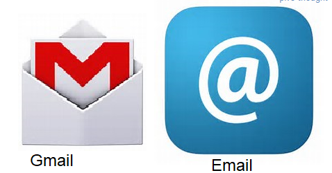Pk's thought: What Is Difference Between Email and Gmail?