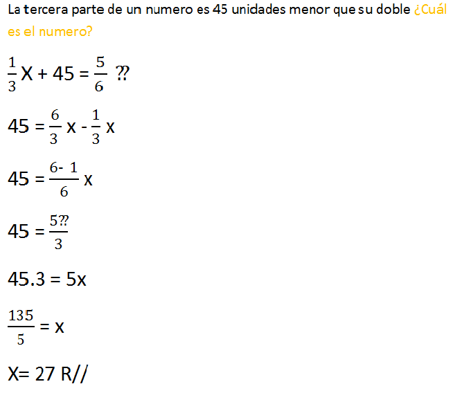 acciones matematicas: FORMULA GENERAL APLICADA EN PROBLEMAS