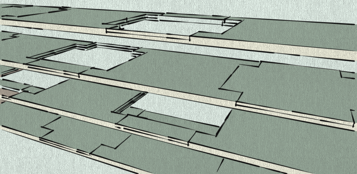 DAB 810: Week 15 Renders - Corridor Typologies