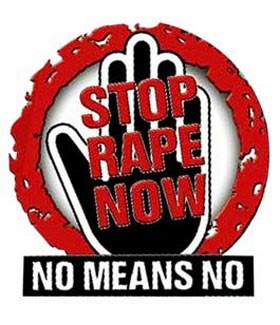 The Eternal Fighter, The Ultimate Comeback Kid!: STOP RAPE NOW