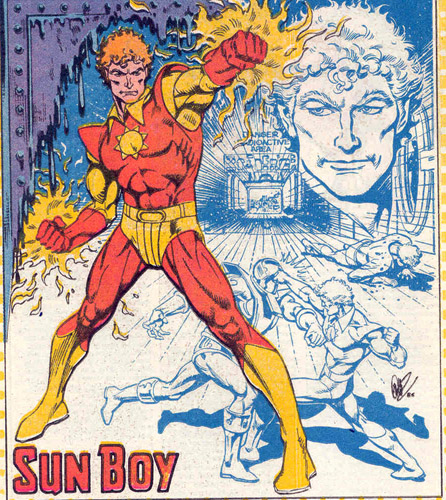 The Legion of Super Bloggers! : Sun Boy: Hot or Not?