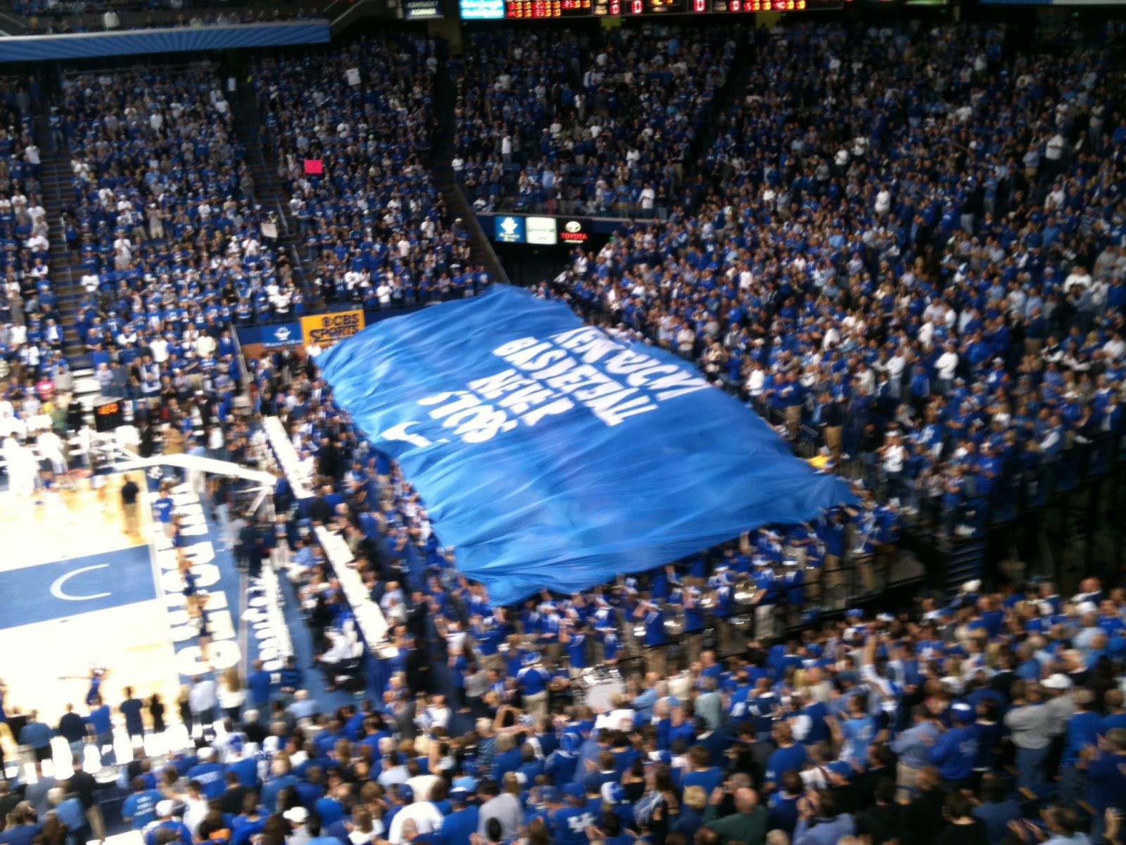 WRD 110 BLOG: Rupp Arena Visuals