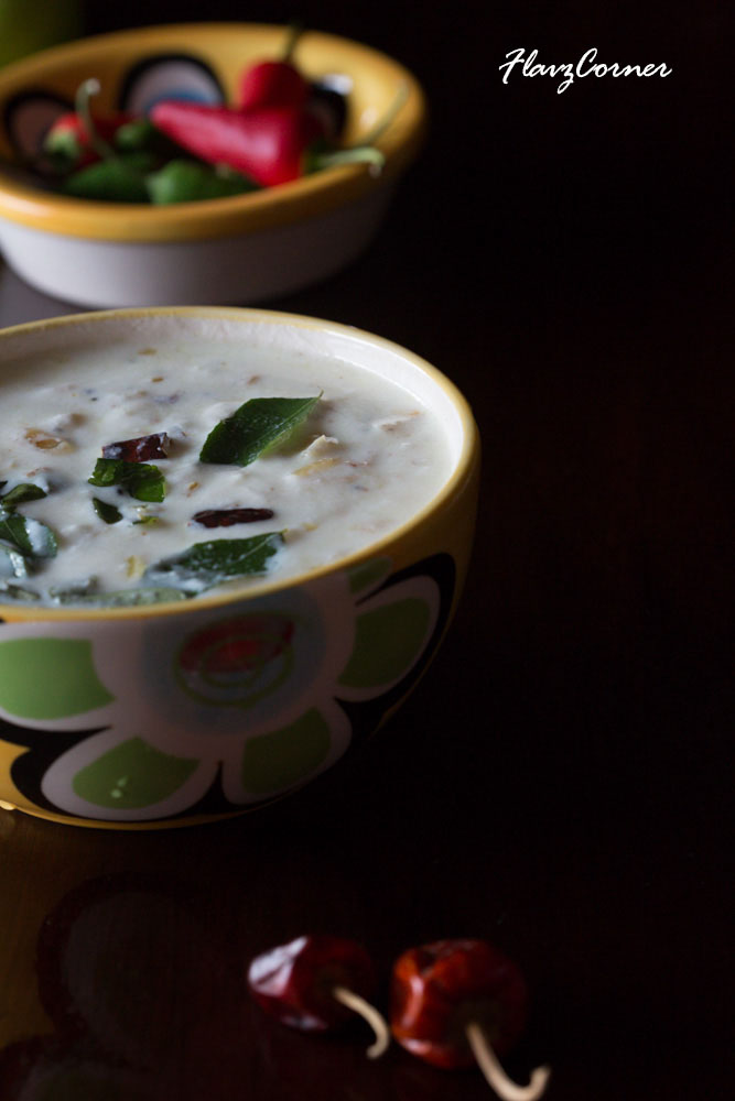 Green Apple In Yogurt Sauce/ Apple Pachadi