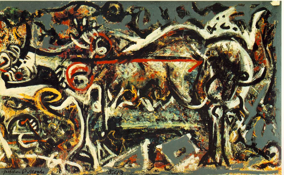 I feel like a newborn child.: Jackson Pollock