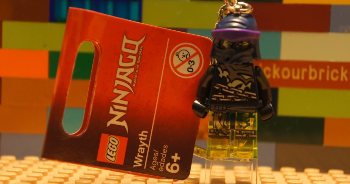 LEGO 851354 Ninjago Airjitzu WRAYTH Ghost Ninja Warrior Keychain ...