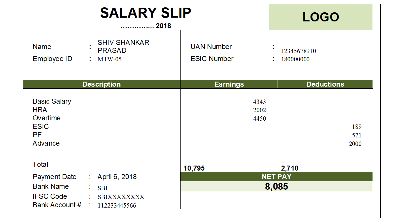 Fearless: How To Generate Salary Slip Of Employees With One Format