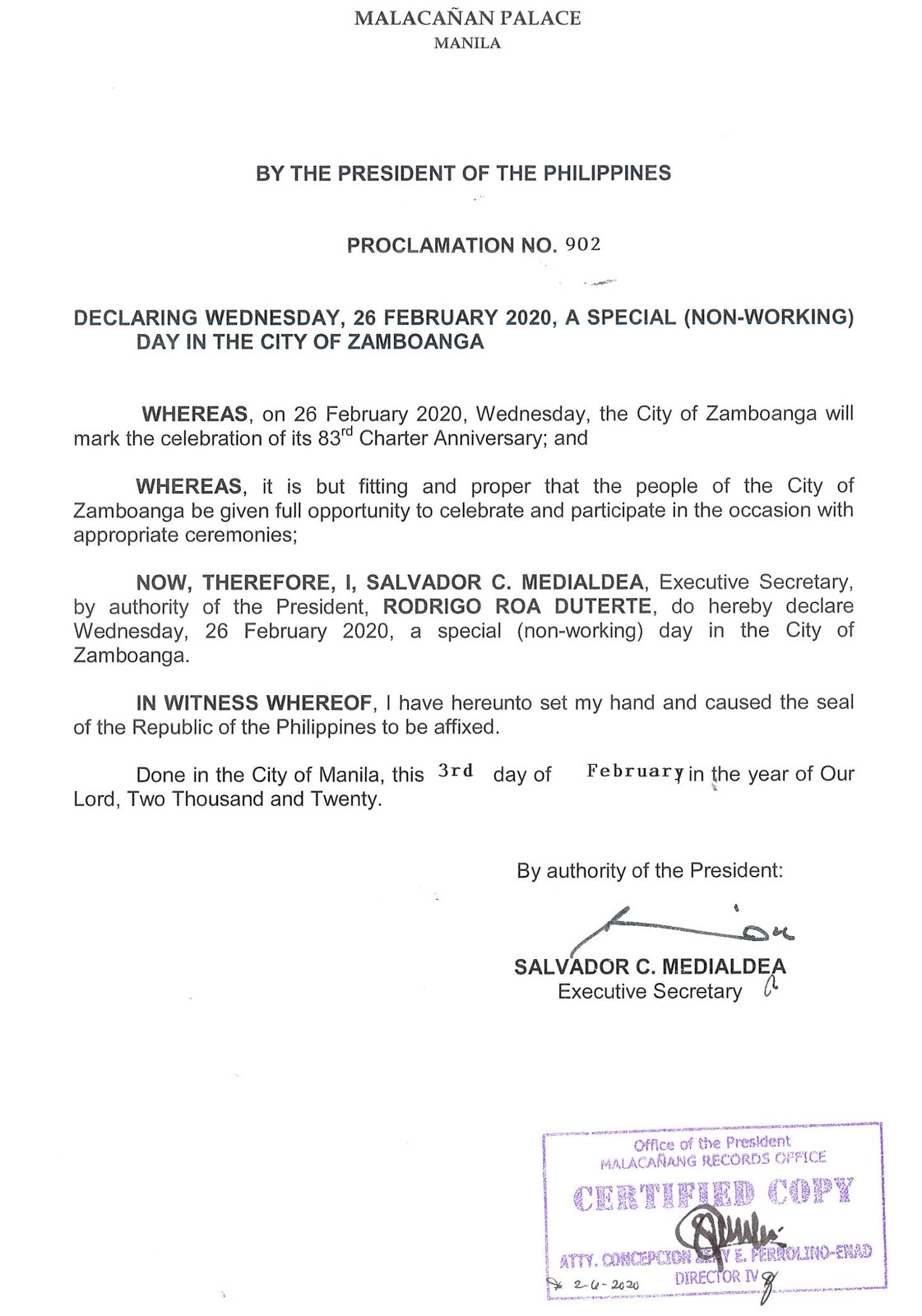 Philippine Holidays: Special (Non-Working) Day in Zamboanga City on ...