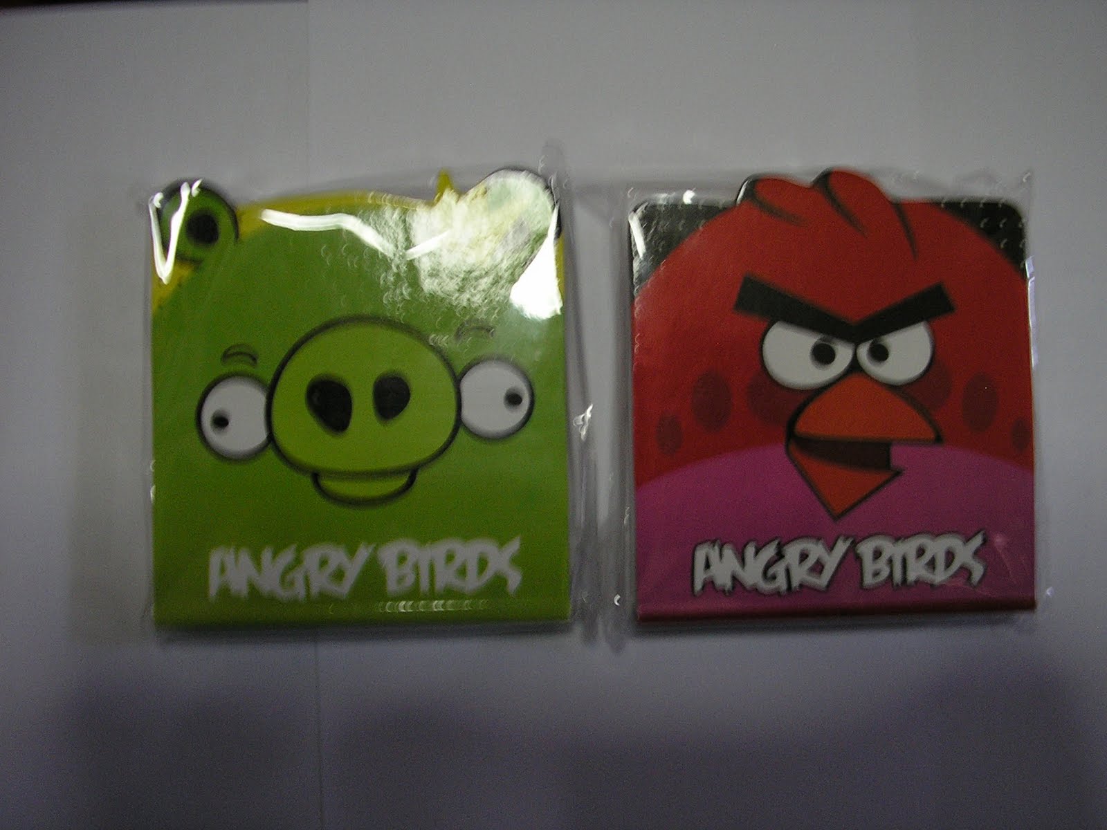 Penangfleamarket: Angry Birds : Hardcover Mini Memo/Notebook