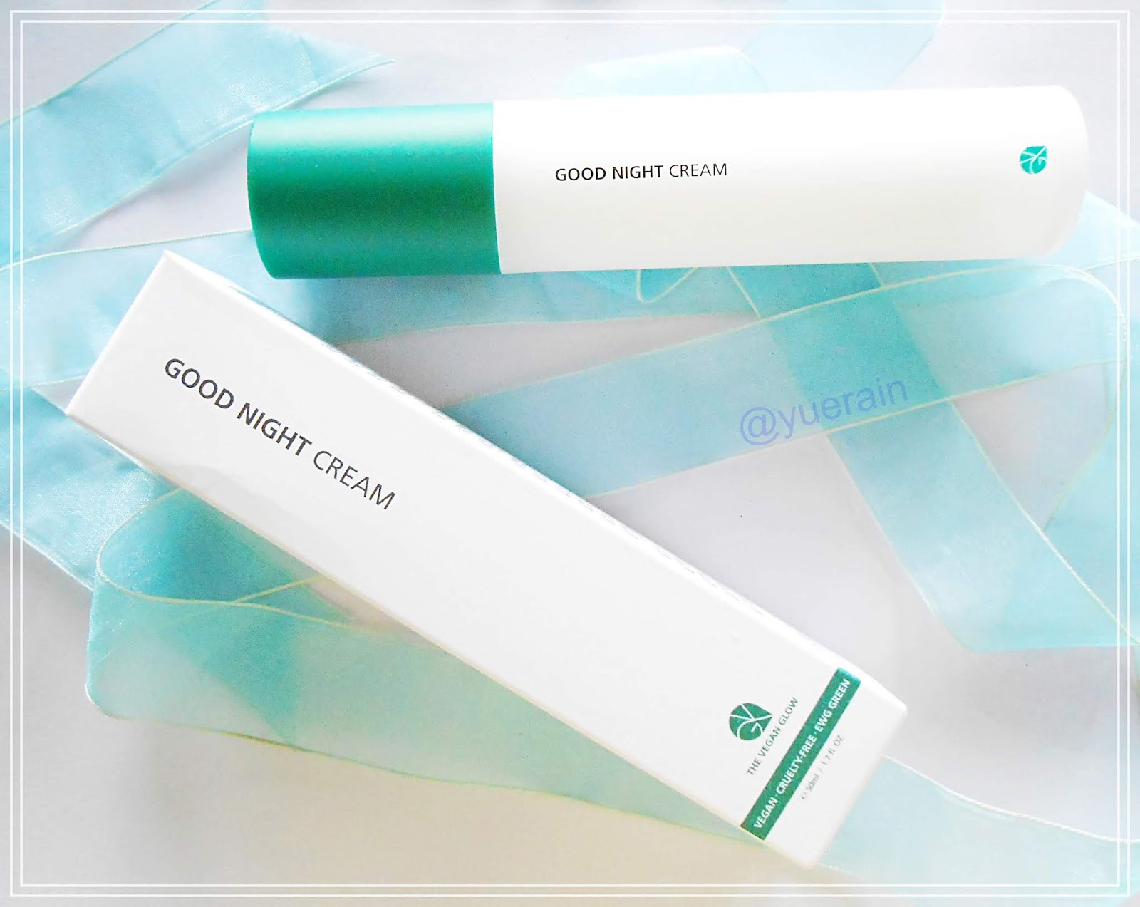 GREAT SKINandLIFE: REVIEW ON THE VEGAN GLOW GOOD NIGHT CREAM