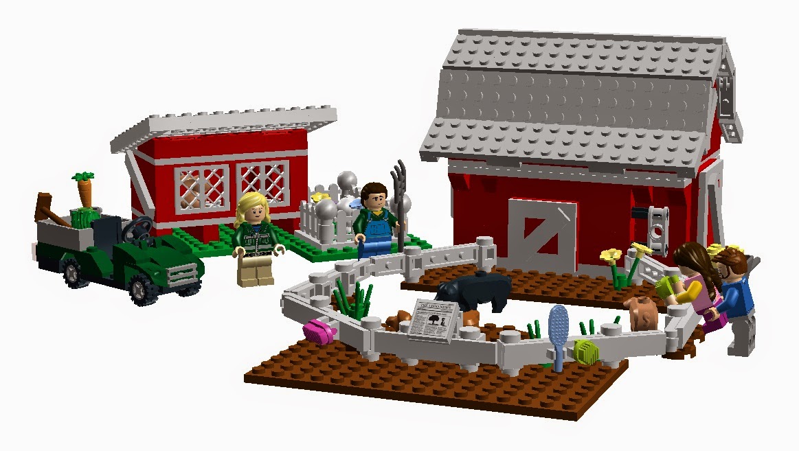 My Increasingly Zoo-Themed Life: LEGO Zoo #0013: Rabbit Hutch