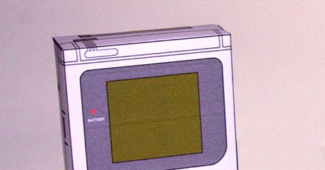 Game Boy Papercraft | Paperized Crafts