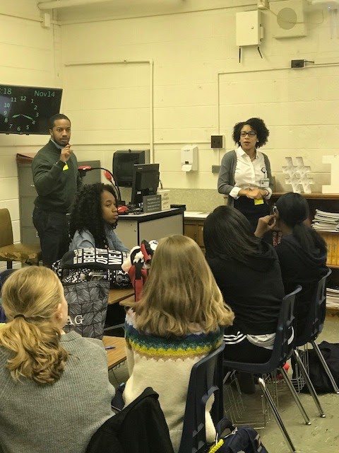 Your Permanent Record: Medical Students Visit Paisley IB Magnet