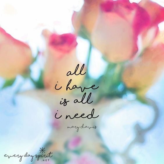 From Valerie's HeART: All I Have - All I Need