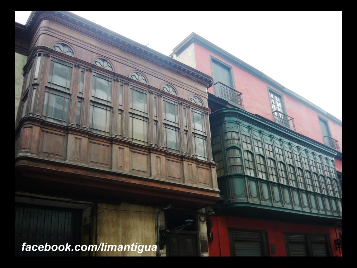 La Lima Que Se Fue ...: FOTOS - Tipos de Balcones en Lima