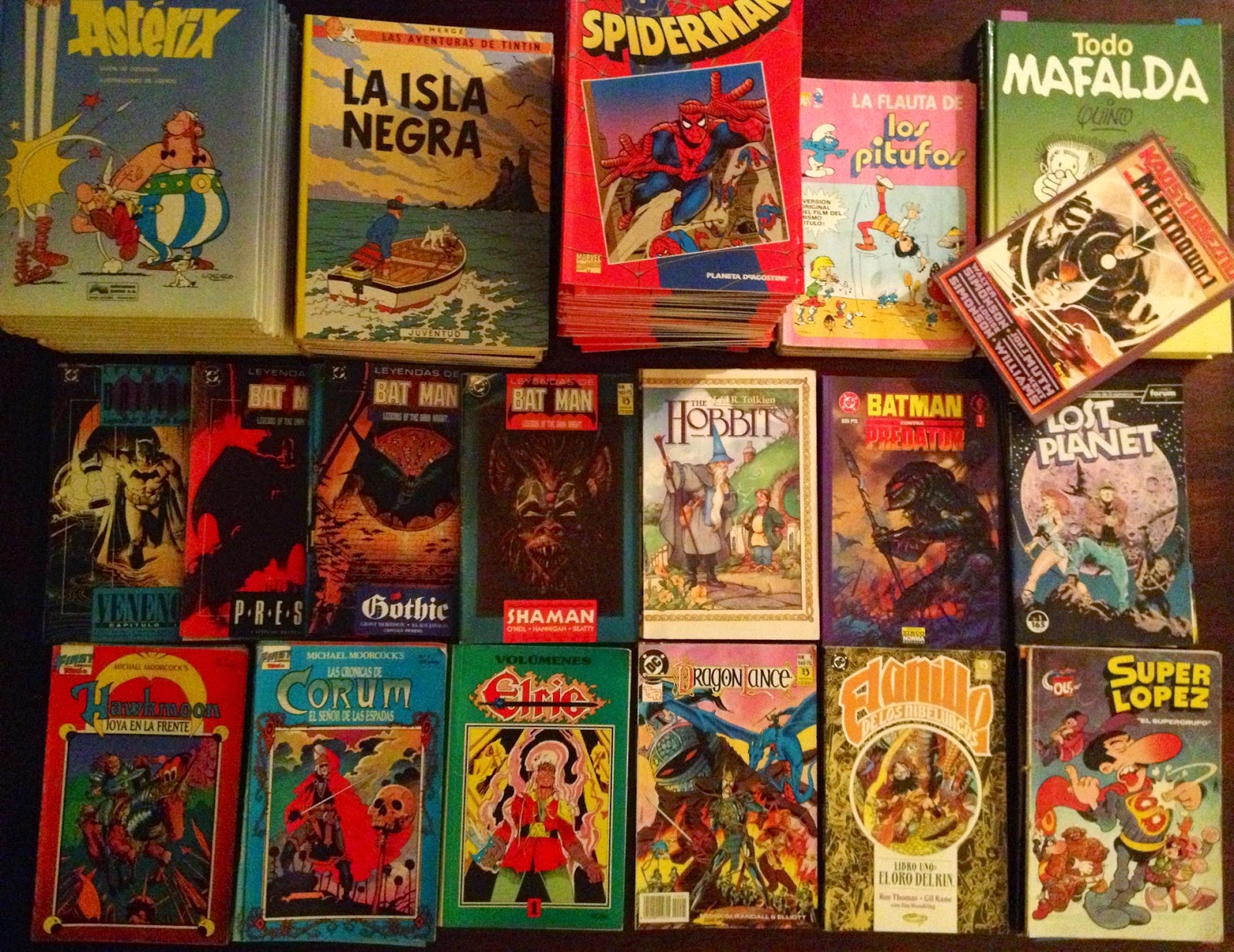 El troblogdita: Aquellos maravillosos años 80 -9- Cómics