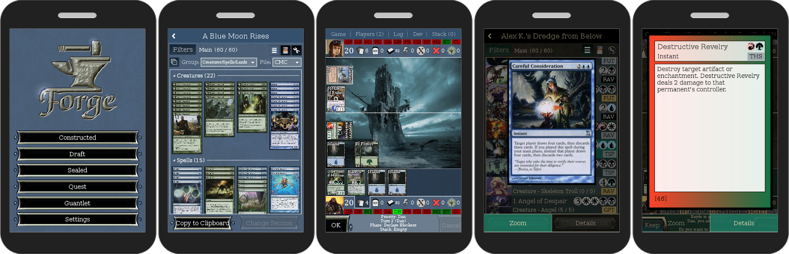 MTGfrikadas: Forge para Android; jugando a Magic con nuestro smartphone