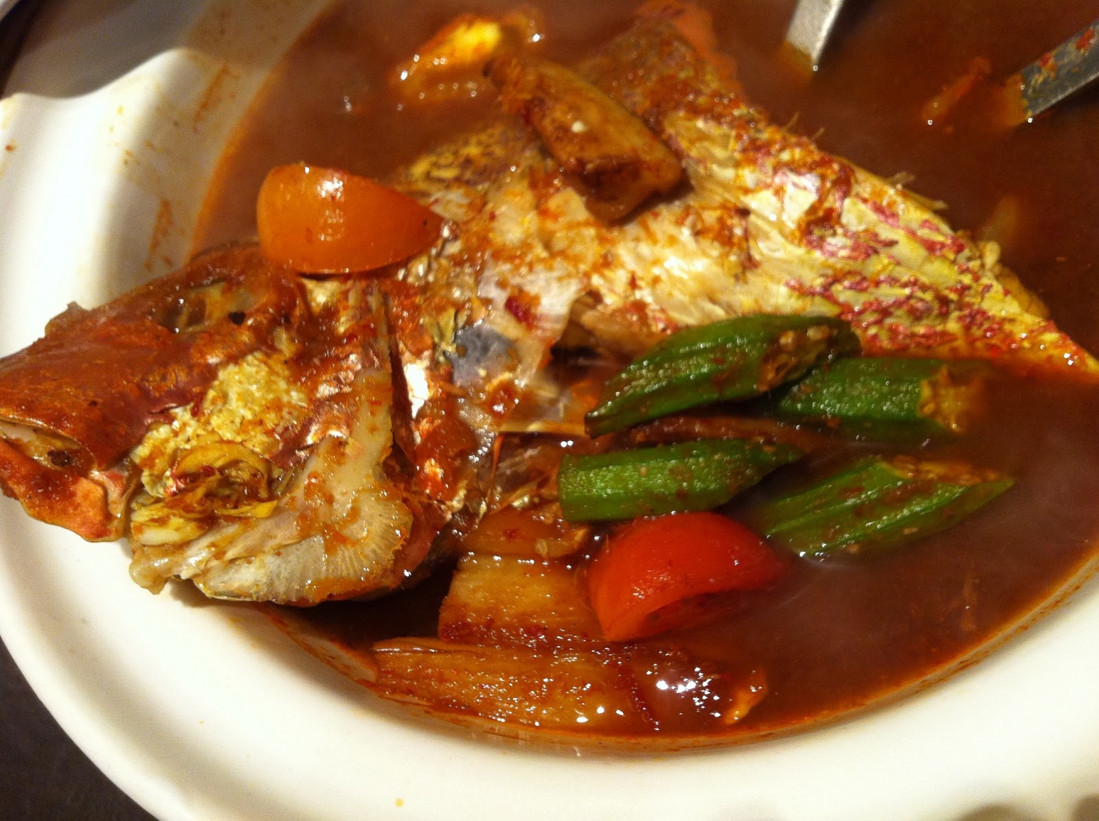 Street Food Warms Your Heart: Claypot Assam Fish Head - Grandma's at NEX