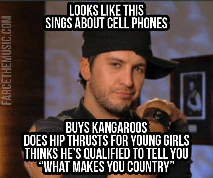 Farce the Music: Tuesday Morning Memes: Luke Bryan, Football, Loretta
