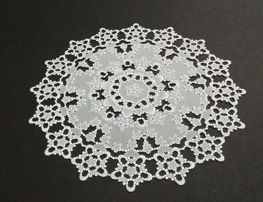 lovely bags in parchment craft