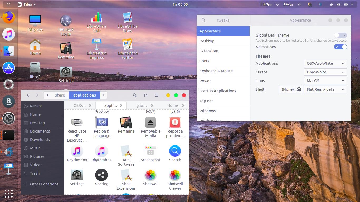 How To Install Desktop Themes on Ubuntu 17.10