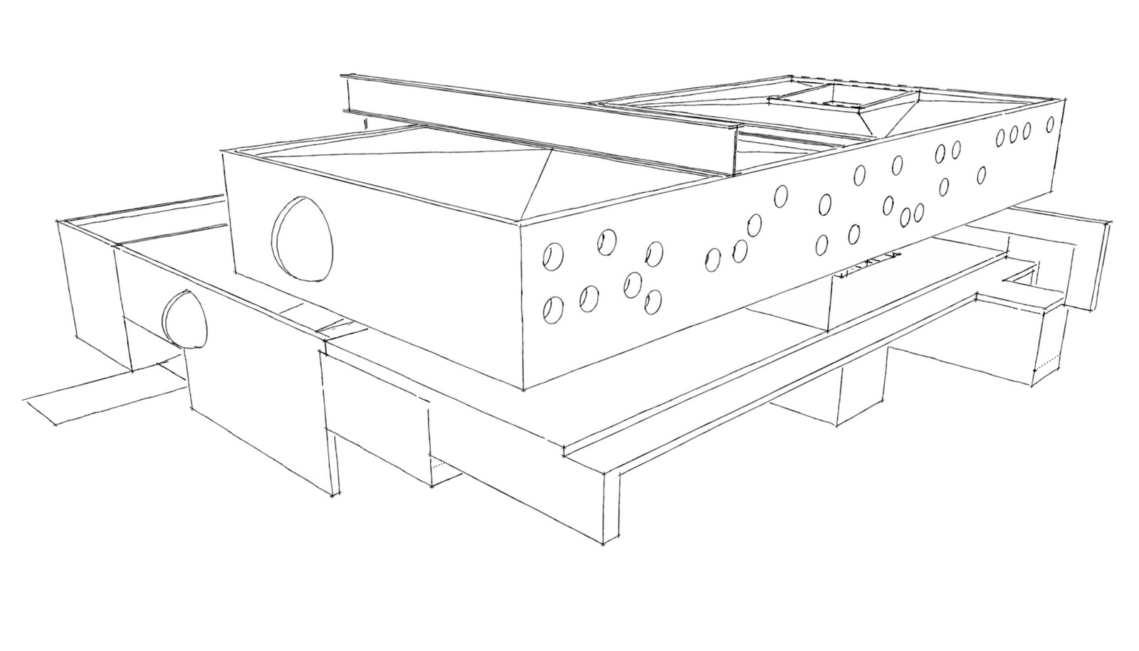 KRISTIN HARRIS ARCH 1201: Maison A Bordeaux - Sketches