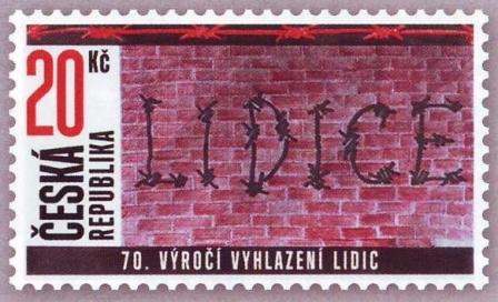 ANALOGICKÉ POHLEDNICE - CARTES MAXIMUM: Lidice 2012 - filatelistická ...