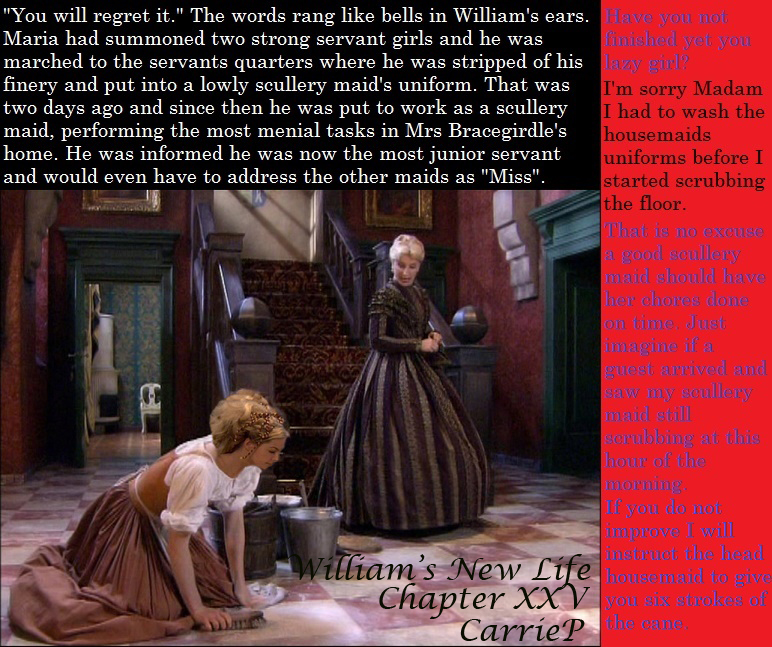 Carrie P56: William's New Life chapters 21-25