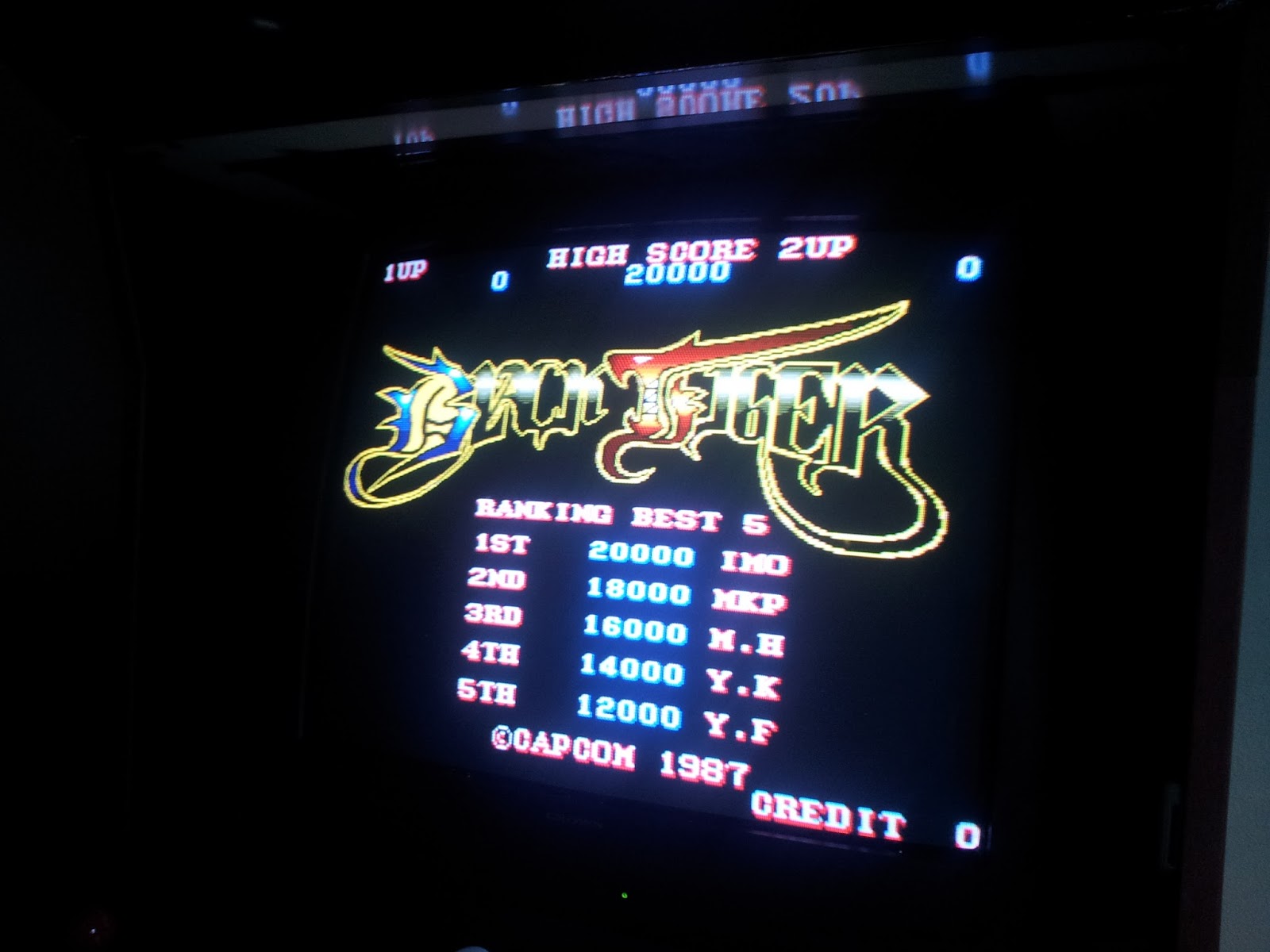 Perdigao's Arcade Blog: Testing other TV on the Upright and some ...