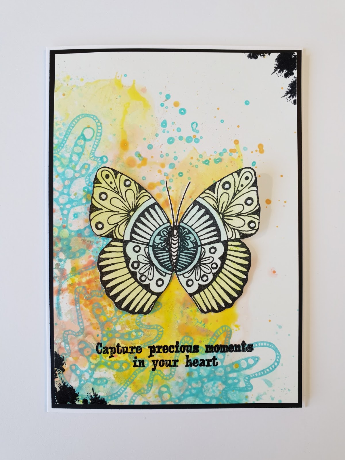 Quick and Easy Cards with Distress Oxides on Photo Paper by Melina Dahl ...