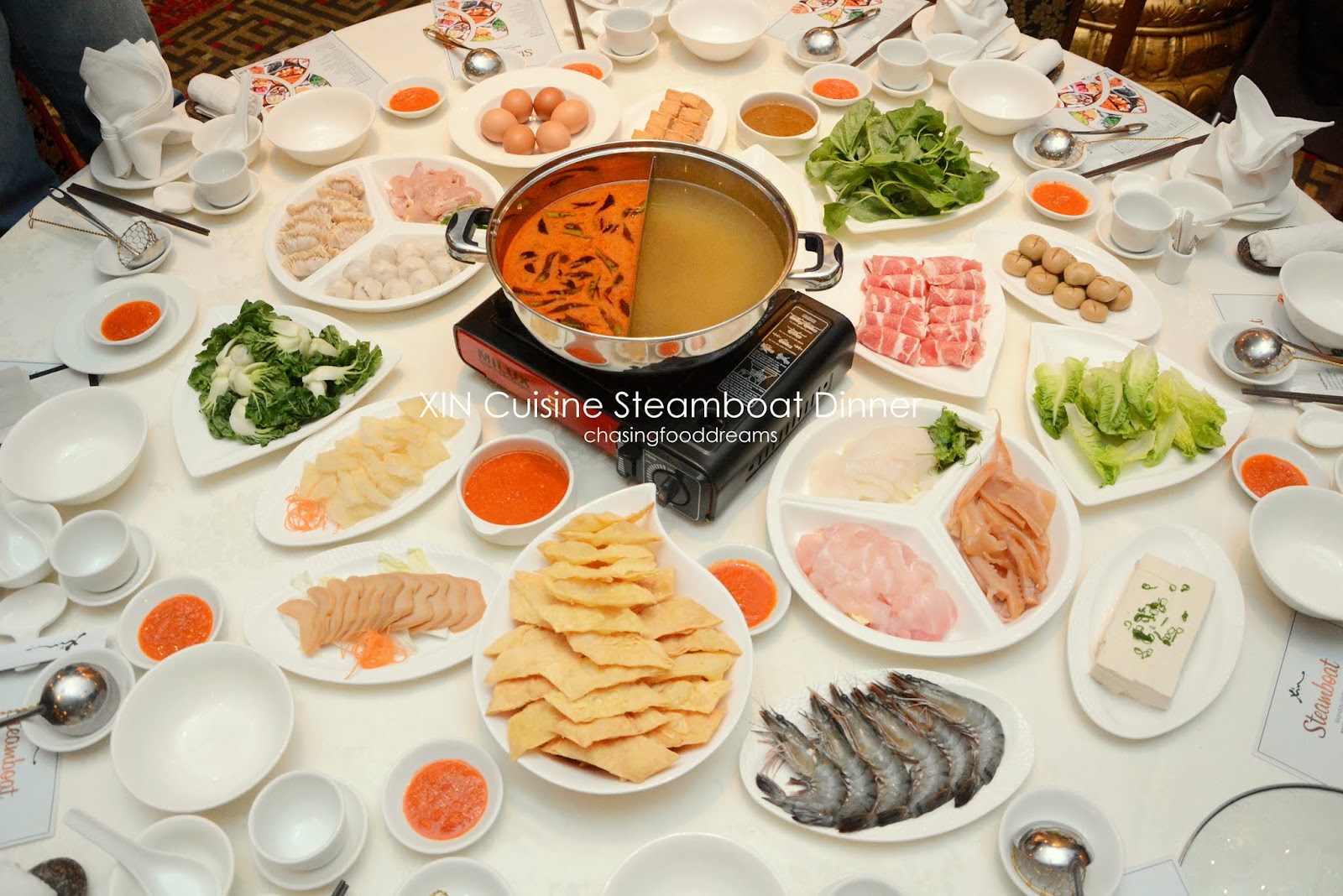 CHASING FOOD DREAMS: Steamboat Dinner @ Xin Cuisine, Concorde Hotel ...
