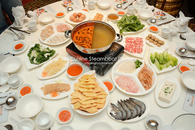 CHASING FOOD DREAMS: Steamboat Dinner @ Xin Cuisine, Concorde Hotel ...