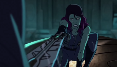 Marvel's GUARDIANS OF THE GALAXY Animated Clip: Gamora Origins