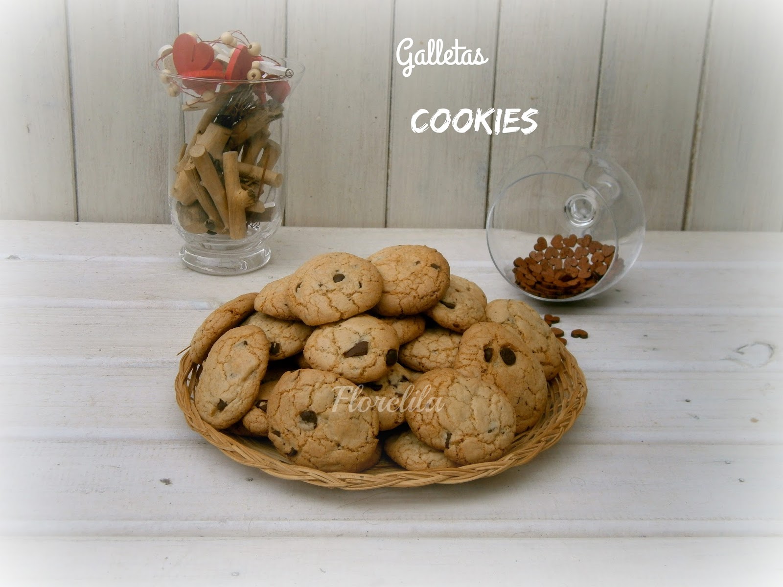 Florelila, recetas y aficiones....by Toñi Navarro: Galletas cookies