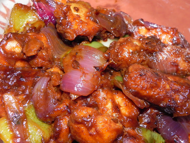 A Kookiest Cook: Chili Baby Corn Chicken made on 14th Jan 2012